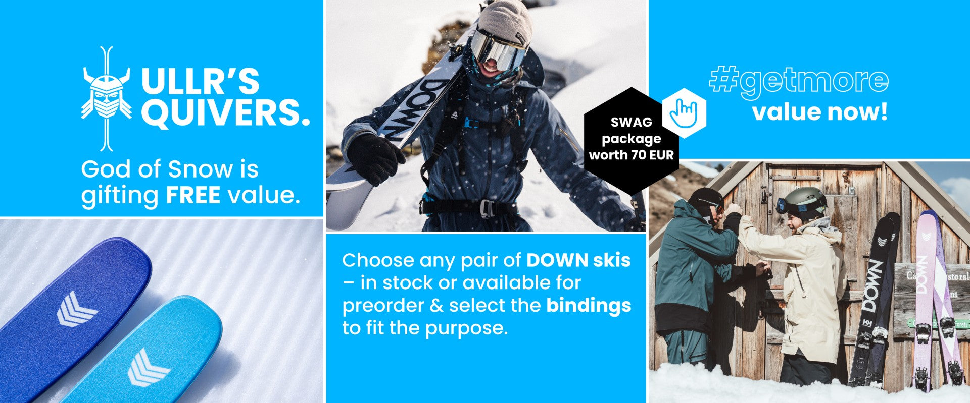 All - DOWN SKIS // O+ GMBH